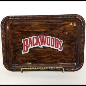 Accessories | Custom Wood Grain Backwoods Rolling Tray | Poshmark